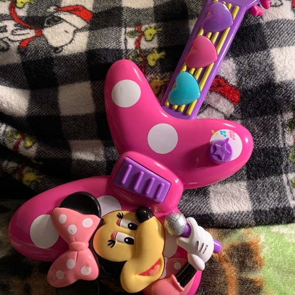 Disney | Toys | Minnie Mouse Rocking Star Guitar With Minnie Mouse Book ...